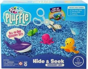 PLAYFOAM Modelína Pluffle Oceán / Smyslová sada se zvířátky / 2 barvy,