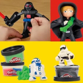 HASBRO Play-Doh Star Wars Světelné meče / Modelovací sada s figurkami