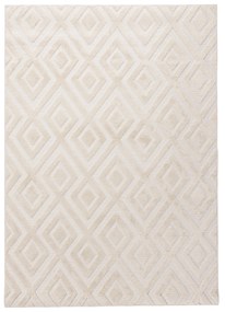 Obdélníkový koberec Pia, bílý, 290x200