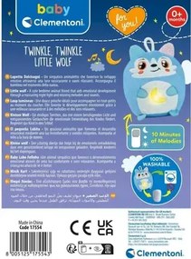 Clementoni BABY Twinkle Twinkle Malý vlk / od 0 měsíců