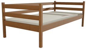 Dětská postel masiv 028 borovice masiv 90 x 200 cm dub