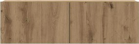 4dílná nástěnná TV skříňka Artisan dub 100 x 30 x 30 cm 3328946