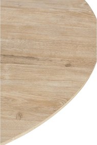 Kulatý jídelní stůl v dekoru buku ø 110 cm Week – Ellos Home