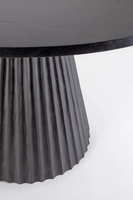 BIZZOTTO Jídelní stůl ORISSA 120 cm černý 0747224
