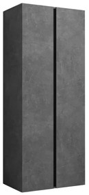 Šatní skříň 74 Tavasz, Barva: beton / beton + černá Mirjan24 5903211125706