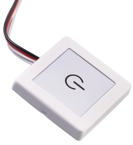 T-LED 067172 Dotykový stmívač NDS1 bílý 12-24V