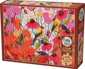 COBBLE HILL Puzzle Stehlíci na jaře XL / 275 dílků / od 9 let