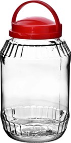 Skleněná dóza s víčkem MOLDI 3,1 l