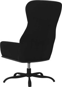 Relaxační křeslo tmavě šedé textil 341092