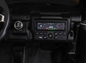 Elektrické autíčko RAM 3500 policejní černé