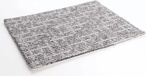 Betap, Metrážový koberec Novelle 70, na míru, šíře 4m, šedá, twinback (filc+juta), chodba / předsíň
