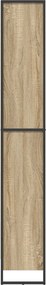 Knihovna 60 x 30 x 189,5 cm Kompozitní dřevo Sonoma 3402999