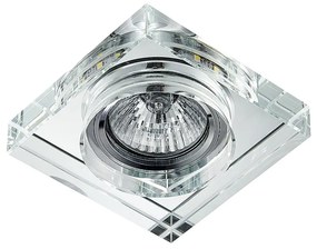 Emithor | LED Podhledové svítidlo ELEGANT DOUBLE LIGHT 1xGU10/50W+LED/3W | 71105