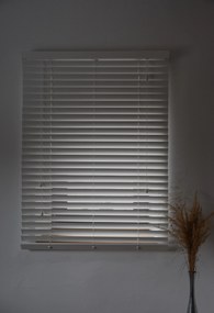 Vingo Žaluzie do oken - bílá Délka žaluzie: 130 cm, Šířka žaluzie: 80 cm