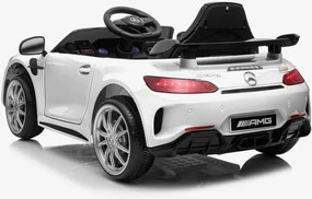 Elektrické autíčko Mercedes-Benz GTR bílé