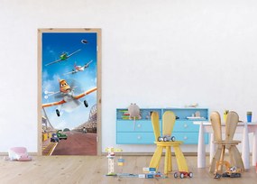 Dětská vliesová fototapeta na zed' Letadla, Disney | 90 x 202 cm | DFTDNV 5460