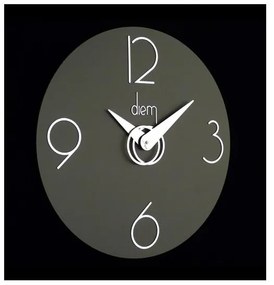 Designové nástěnné hodiny I501N black IncantesimoDesign 40cm