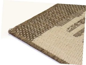 Oriental Weavers, Kusový koberec SISALO/DAWN 706/J84N – na ven i na doma, 66x120, béžová, chodba / předsíň