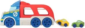TEAMSTERZ Tiny Transporter se 2 autíčky / Dětský transportér / 2 měkká