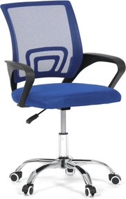 Dětská otočná židle modrá KA-L103 BLUE