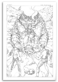Gario Obraz na plátně Obrovský energetický komiks - Saqman Rozměry: 40 x 60 cm