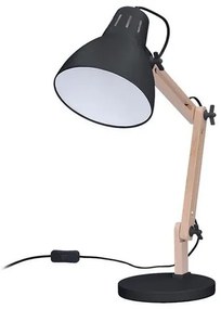 Solight WO57-B Stolní lampa Falun, černá