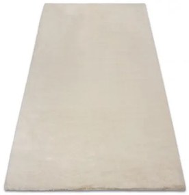 Dywany Luszczow Kusový koberec BUNNY béžový, imitace králíčí kožešiny Rozměr koberce: 120 x 170 cm