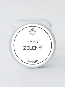 Samolepka na kořenky PEPŘ ZELENÝ bílá 5 cm základní písmo