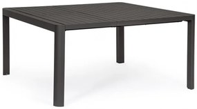 BIZZOTTO Rozkládací zahradní stůl KIPLIN 97/149x149 cm antracit