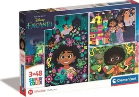 Clementoni PUZZLE Disney: Encanto / 3x48 dílků / od 5 let