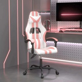 vidaXL Herní židle umělá kůže [3143821] Barva: Černá a vínová