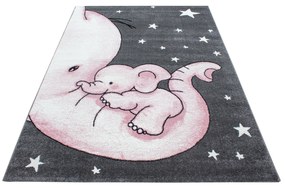 Ayyildiz Dětský kusový koberec KIDS 0560, Růžová Rozměr koberce: 140 x 200 cm