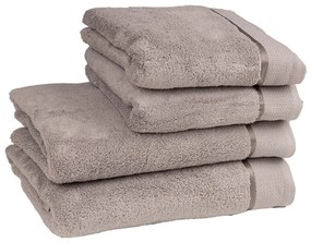 Tegatex Bavlněný ručník / osuška z mikro bavlny- světle šedá Velikost: 70*140 cm