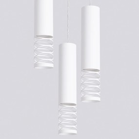 Sollux Lighting Závěsné svítidlo LAMI 3P bílé