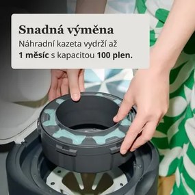 Tommee Tippee Sangenic Twist  Click bílá / Koš na pleny