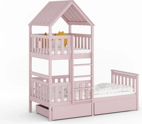 Rkids | Patrová postel Villo Růžová
