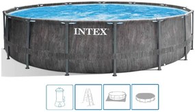 INTEX GREYWOOD PRISM FRAME PREMIUM POOLS Bazénový set 549 x 122 cm s filtrací 26744NP