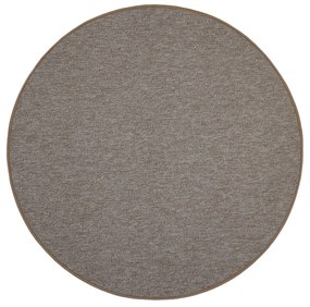 Vopi, Kusový koberec Astra béžová kruh, 200x200 (průměr) kruh, béžová, chodba / předsíň