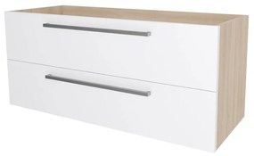 Mereo Bino, koupelnová skříňka 121 cm, Multidecor, Javor Hard šampaňský CN693SJHS2