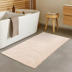 Koupelnový kobereček WAVES 400 béžový