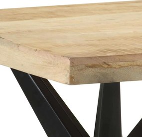 Jídelní stůl 120 x 60 x 76 cm masivní mangovníkové dřevo 323560