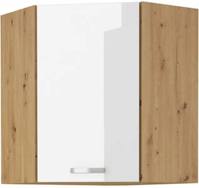 Kuchyňská skříňka Artisan 60x60 GN-72 1F (45°) Barva dvířek bílá lesk