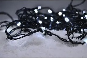 Solight LED venkovní vánoční řetěz 200 LED studená bílá / 10m / přívod