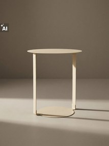 Sinsay - Kulatý konferenční stolek - krémová