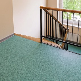 Gerflor, PVC podlaha - lino Flexar Nerok 2181 Pixel Meadow, na míru, šíře 2m,4m, zelená, bez podkladu, chodba / předsíň