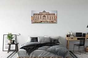 Obrazy na plátně Řím Fontána bazilika 100x50 cm
