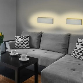 LED nástěnné svítidlo Norman M bílé