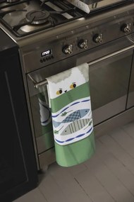 Lněná utěrka Måns 50x70