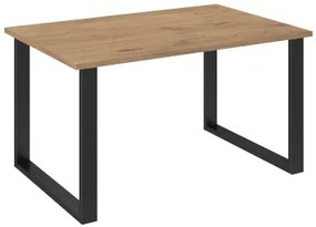 Stůl do jídelny Industrial  138x90 cm Dub lancelot