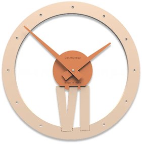 Designové hodiny 10-015 CalleaDesign Xavier 35cm (více barevných variant) Barva fialová klasik-73 - RAL4005
